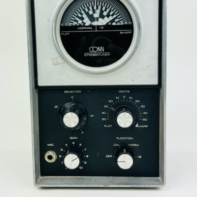Conn Strobotuner w/ Anvil Flight Case - Black | Reverb