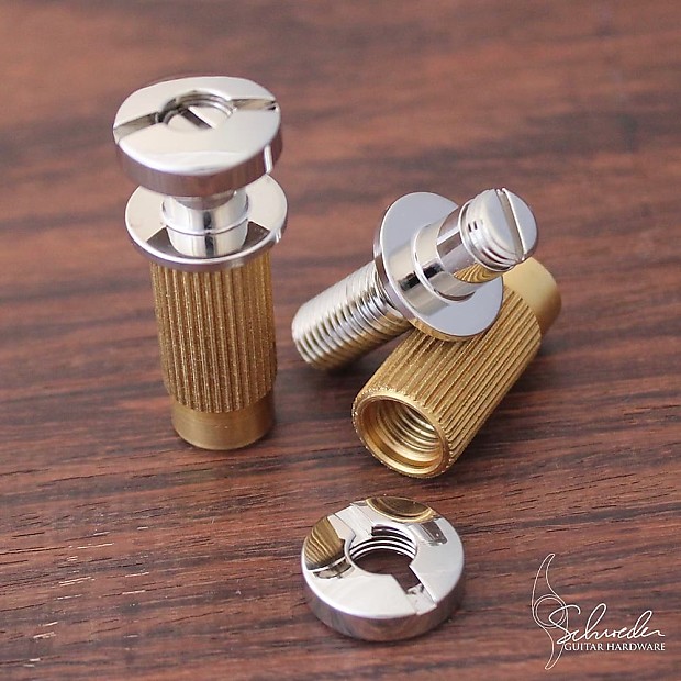 Schroeder Top-Adjustable Locking Studs Nickel (SAE or Metric) | Reverb