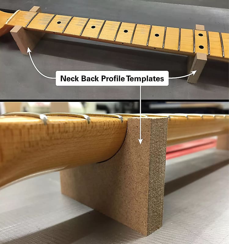 Fender Snakehead Telecaster Guitar Router Templates with Neck | Reverb