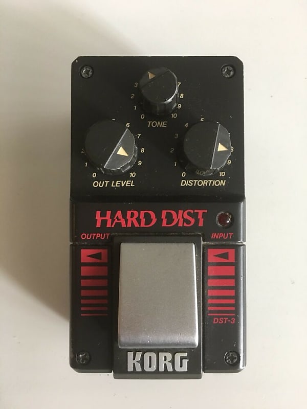Korg DST-3 Hard Dist Distortion Rare Vintage Guitar Effect | Reverb