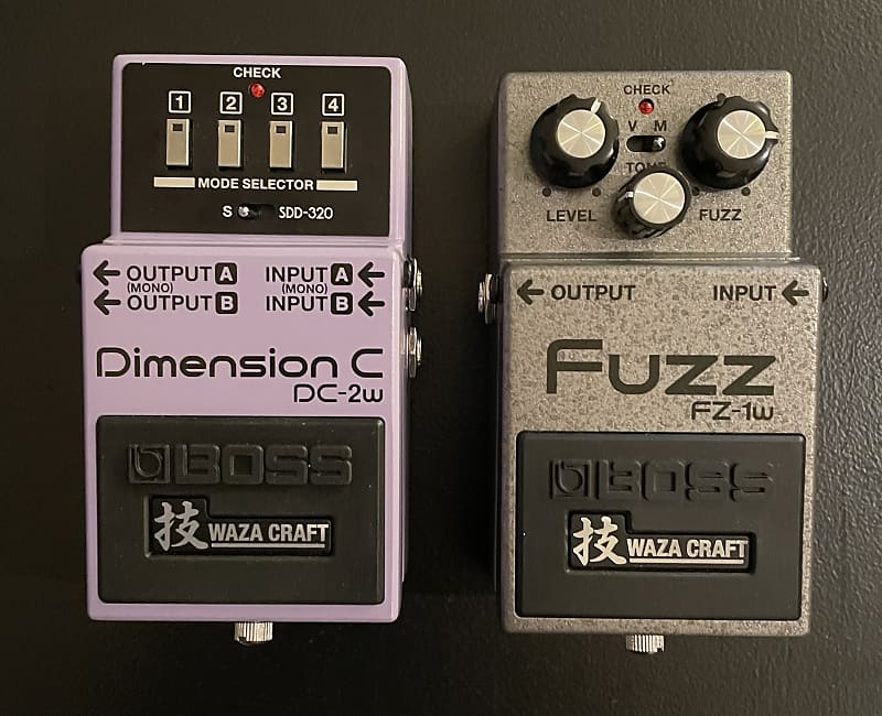 Boss Waza Craft, DC-2w & FZ-1w Bundle | Reverb