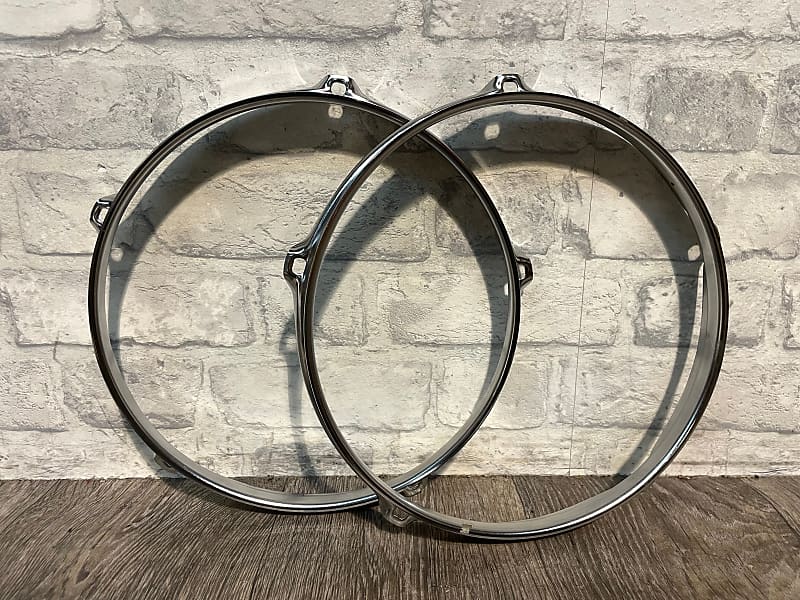 10” Drum Hoops Rims 5 Lug Hardware Tension #EX10 | Reverb