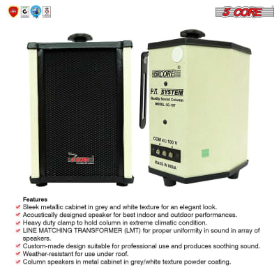 5Core wall mount Paging Announcement commercial | Reverb