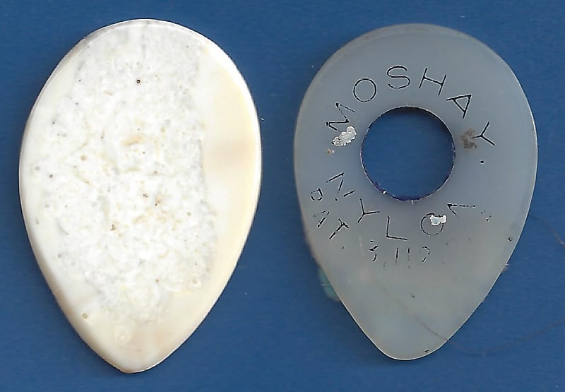 Handcrafted Ivory Guitar Pick – Jazz Moshay | Reverb