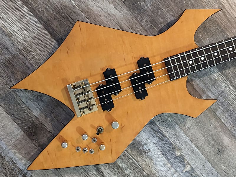 1990s Fernandes WB-65 Warlock natural (refin) - Made in Korea | Reverb