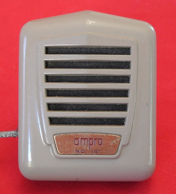 Vintage Lo-Fi 1950s Ampro No.191 Microphone/ Astatic M-301 | Reverb