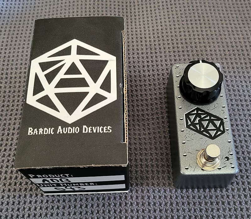 Bardic Audio Devices Advantage Dirty Boost 2022 - Silver | Reverb