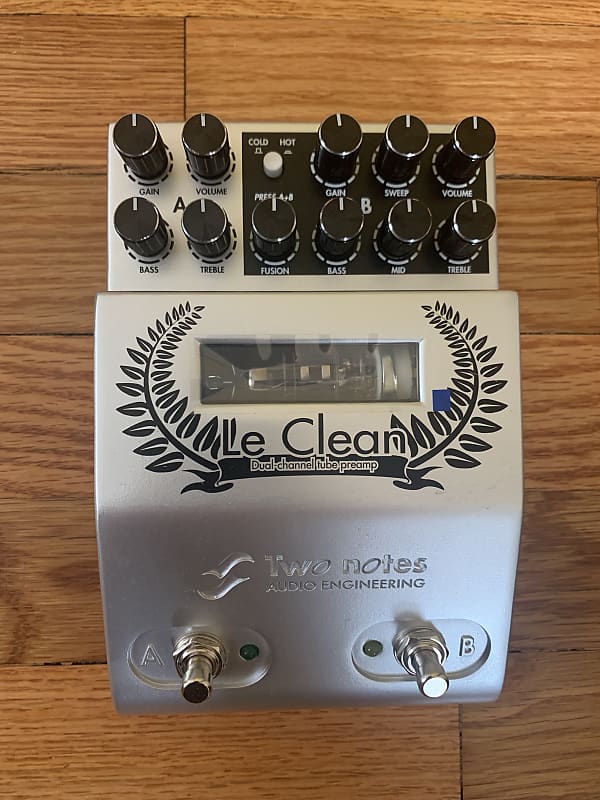 Two Notes Le Clean Dual Channel Tube Preamp - FREE SHIPPING | Reverb