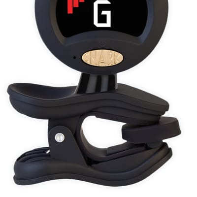 Snark Super Snark Model G Black Mini Clip-On Tuner for All | Reverb