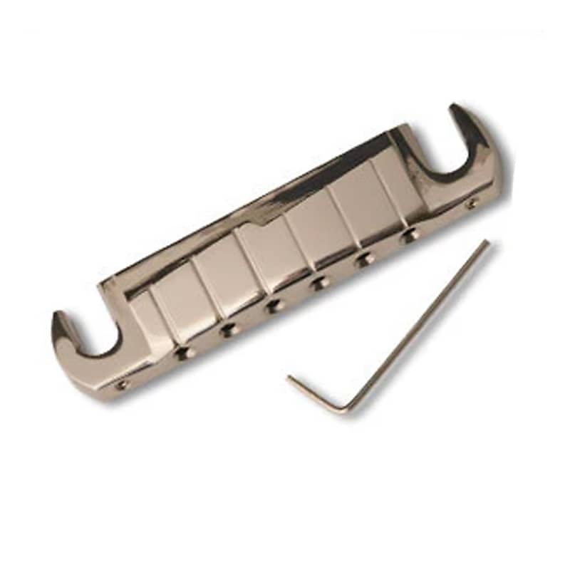 PRS Molded Stoptail Bridge Nickel | Reverb