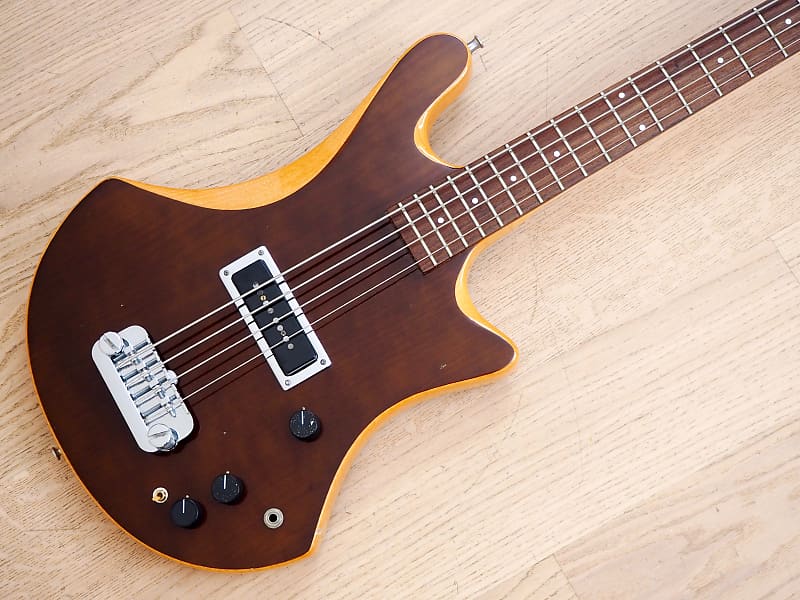 1980 Guild B-401-A Vintage Bass Ash Body Active EQ 100% | Reverb