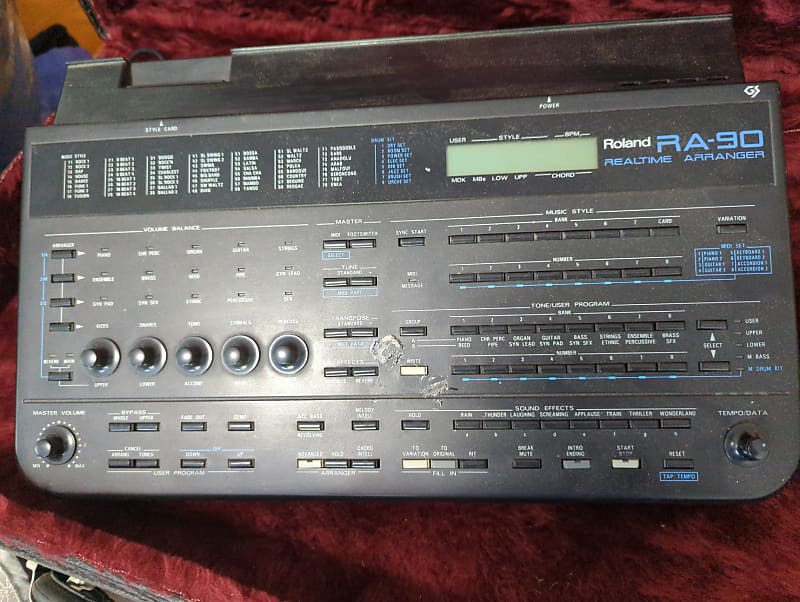 Roland RA-90 1990's Black | Reverb