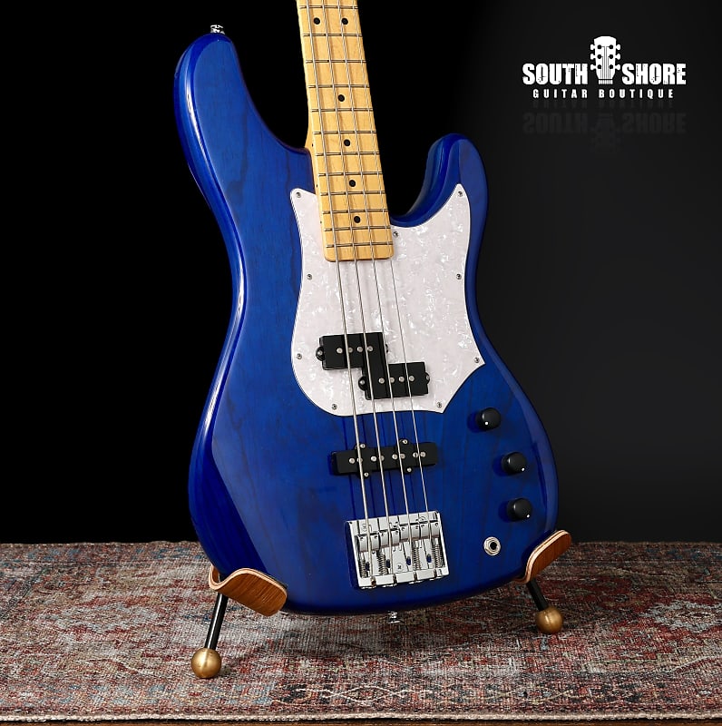 Sugi RMII Bass 2024 - Present - Trans Blue - Guitar Show | Reverb
