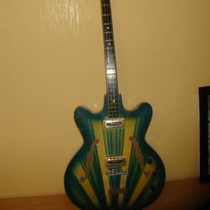 Orfeus Orpheus Hebros Archtop Bass Guitar Vintage | Reverb Australia