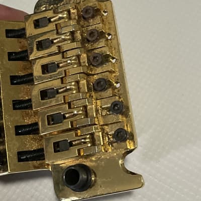 2000's Original Made in Germany Gold Floyd Rose Guitar | Reverb
