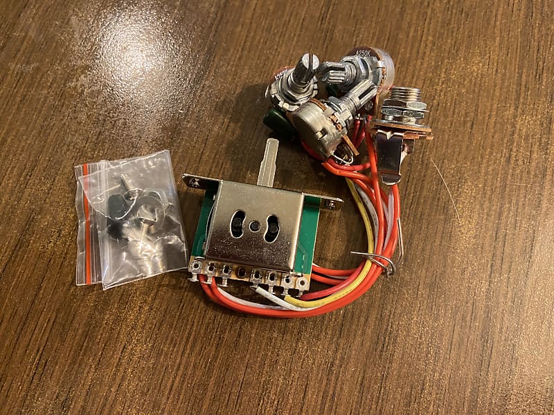 electronics wiring kit for strat-type guitars | Reverb