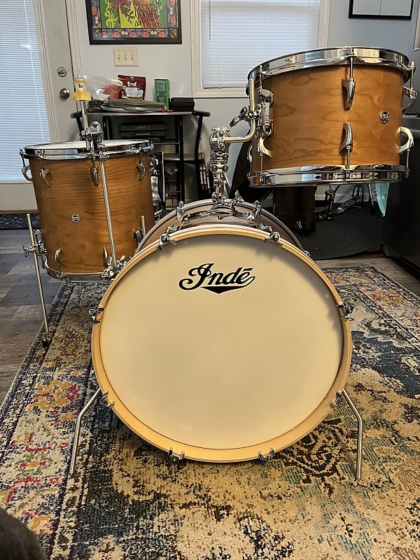 INDe Drum Lab Studio Mod Cherry 14x20 8x12 14x14 | Reverb