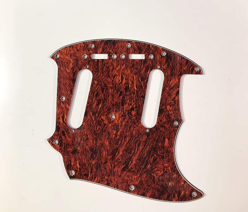 Mustang Style 3-Ply Pickguard Tortoise Shell | Reverb