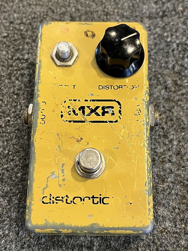 MXR MX-104 Block Distortion + 1975 - 1984 - Yellow | Reverb
