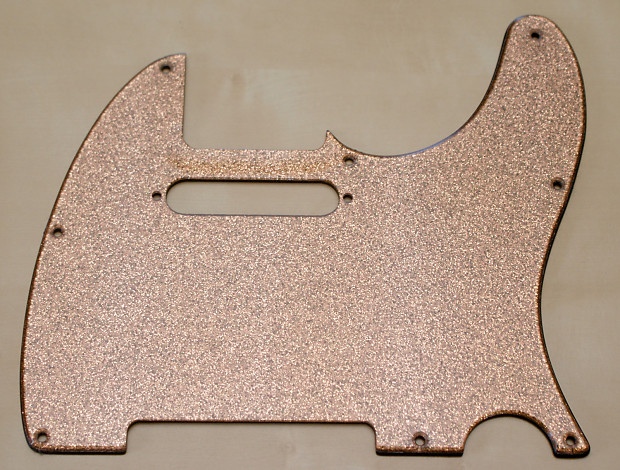 Quick Guards COPPER SPARKLE Fender Telecaster Custom | Reverb
