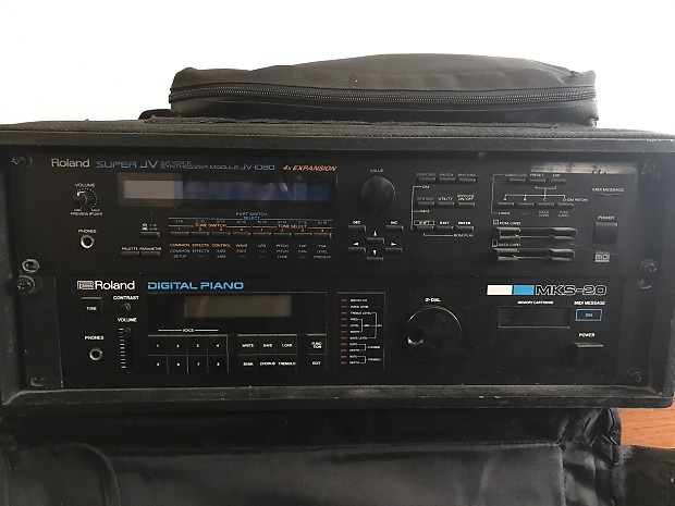 Roland MKS-20 Digital Piano/ Super JV-1080 1986/1994 Black | Reverb