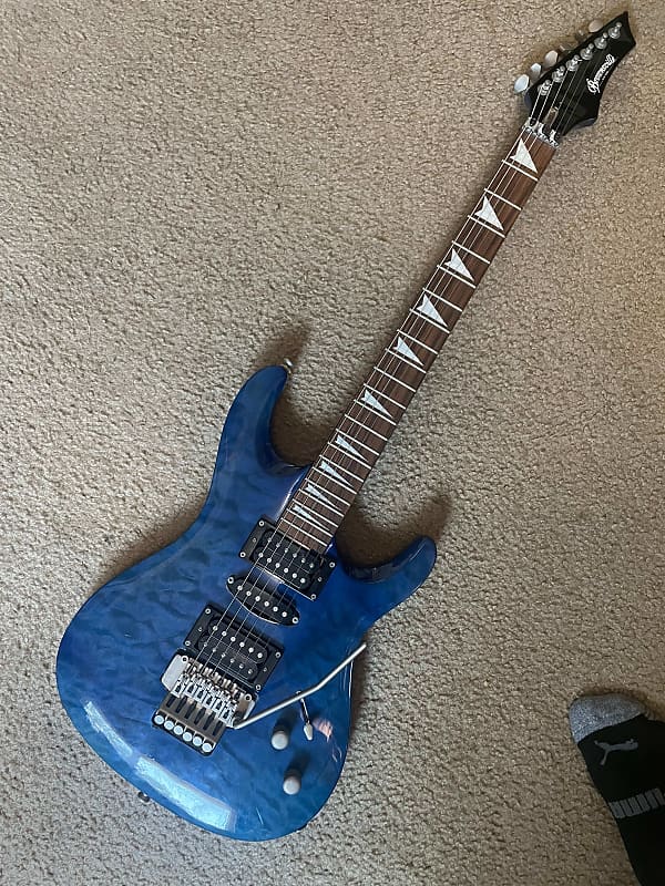Brownsville Super Strat Blue | Reverb