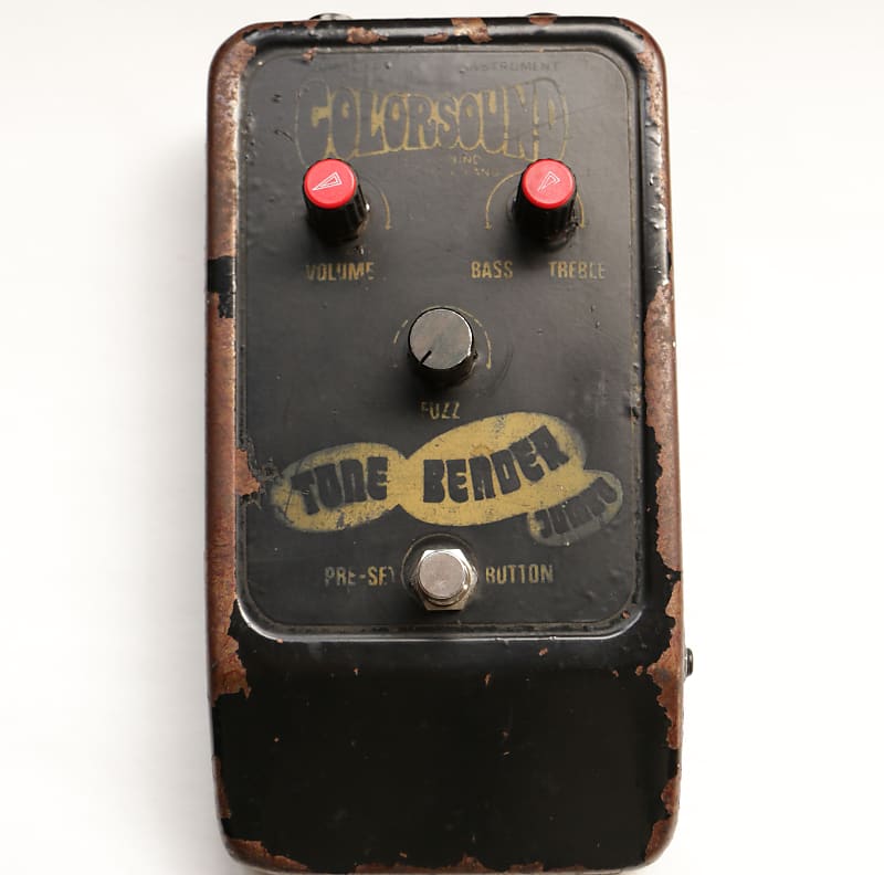 Colorsound Tonebender Jumbo Fuzz 1970's - black | Reverb