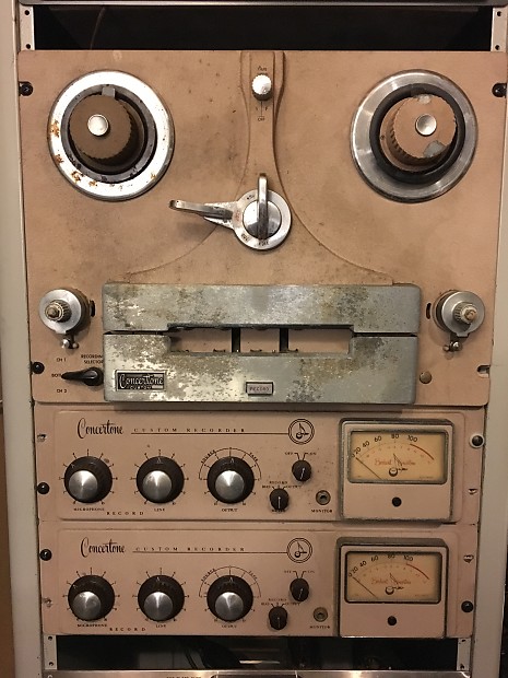 Berlant concertone Tube 2 track reel to reel recorder | Reverb