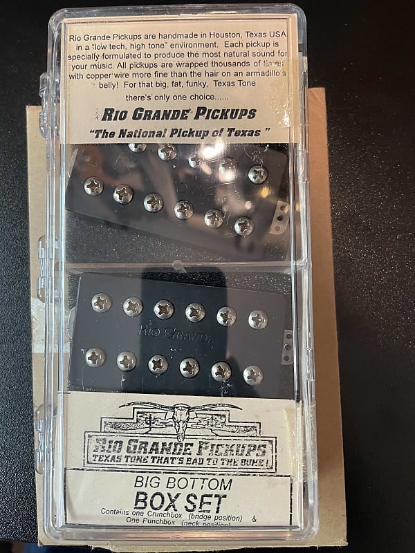 Rio Grande Big Bottom Box Set Punchbox Crunchbox 2000 or so - | Reverb