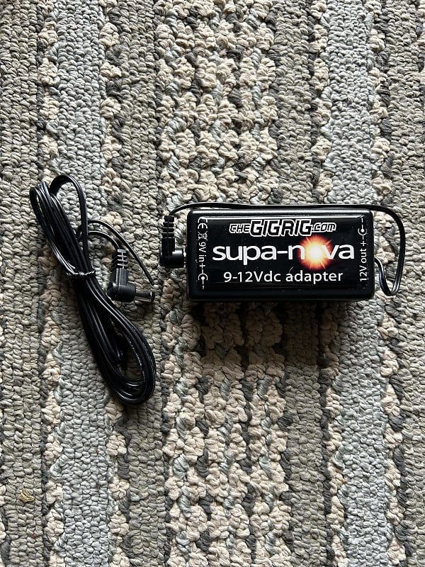 GigRig Supa-Nova Power Adapter 9-12V dc, Supernova, Supanova | Reverb