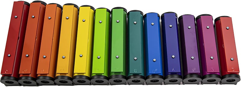Rhythm Band Chroma-Notes 13-note Chromatic Resonator Bell Set | Reverb