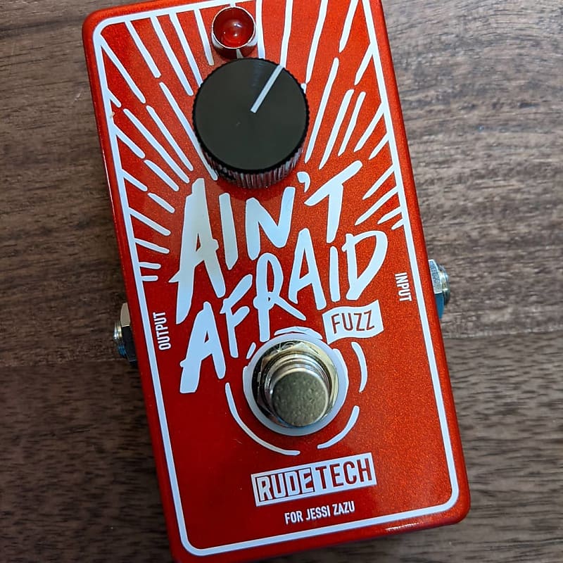 Rude Tech Ain't Afraid Fuzz 2020 Red | Reverb