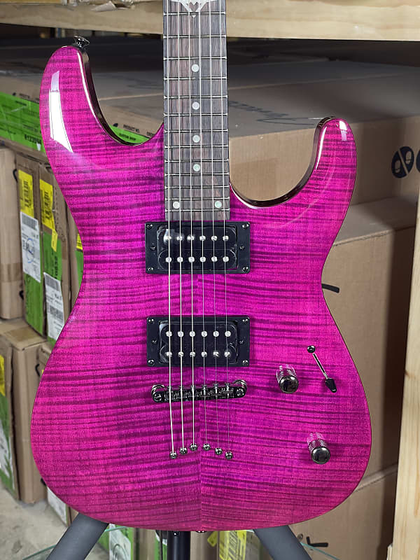 Dean Custom 350 - Trans Power Purple #01324 | Reverb
