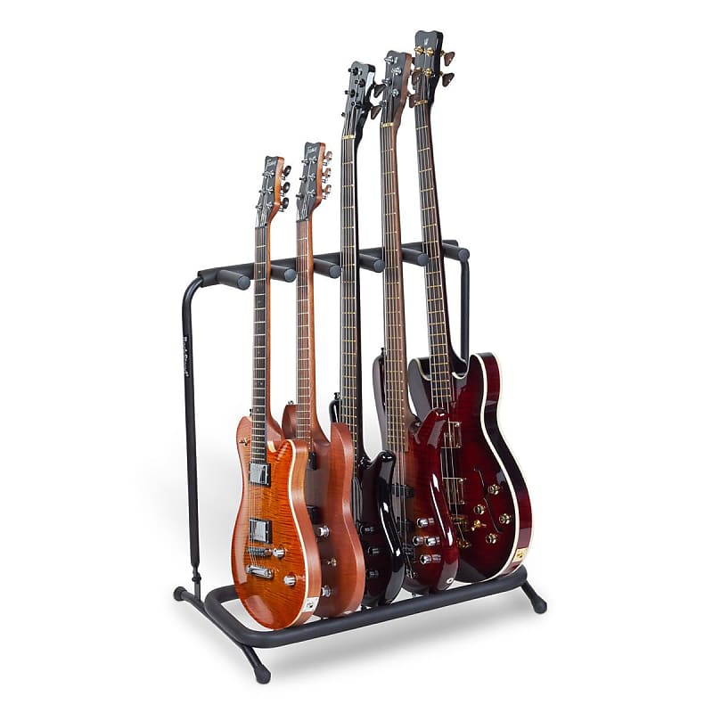 RockStand Guitar Rack | 5 Electric Guitar / Bass Stand | Reverb