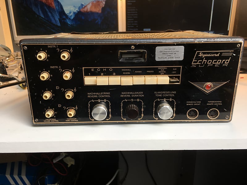 Dynacord Echocord 67-69 white/cream | Reverb Canada