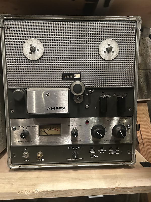Ampex AG-600 Mono Tube Reel-to-Reel Tape Recorder | Reverb