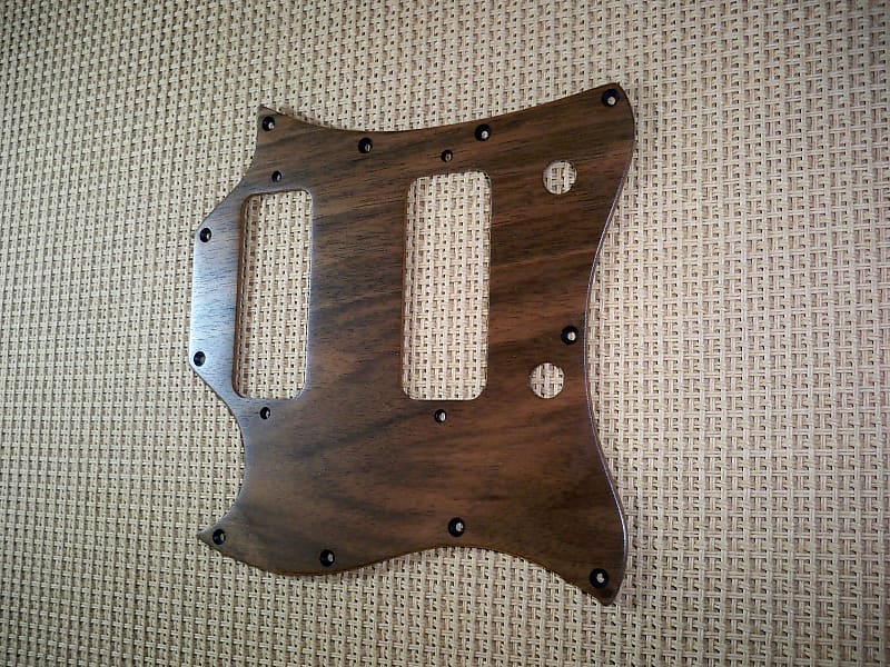walnut veneer wood lefthand pickguard for gibson sg | Reverb Canada