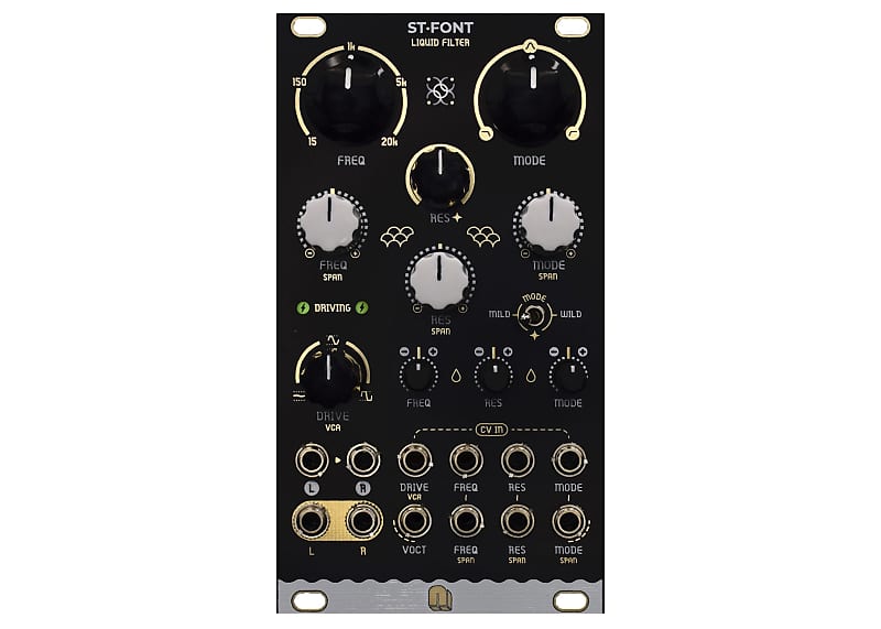 NANO Modules ST·FONT Stereo Liquid Filter | Reverb