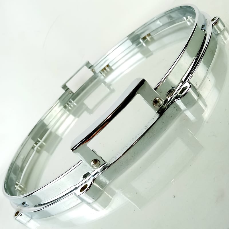 *Pearl 14" Zinc Die-Cast 10-Lug Snare Drum Resonant Rim/Hoop | Reverb