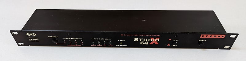 Opcode Studio 64X MIDI Patchbay/Interface | Reverb