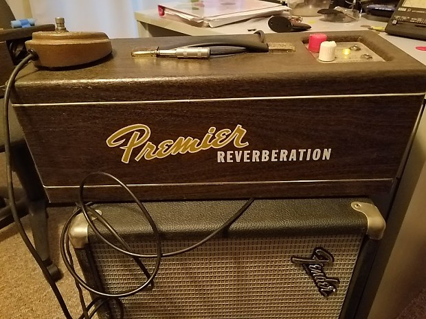 Premier Multivox Premier 90 Tube Reveb 50's/60's Brown | Reverb