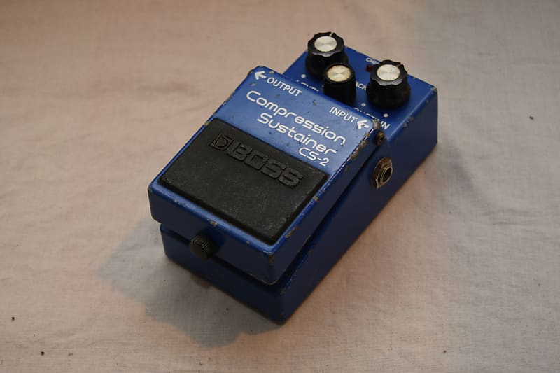 Boss CS-2 Compression Sustainer (Black Label) 1981 - 1986 - | Reverb