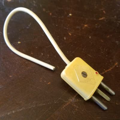 Philips Hirschmann 104 Tefifon 3-pin plug Stereo 1 flat 2 | Reverb UK