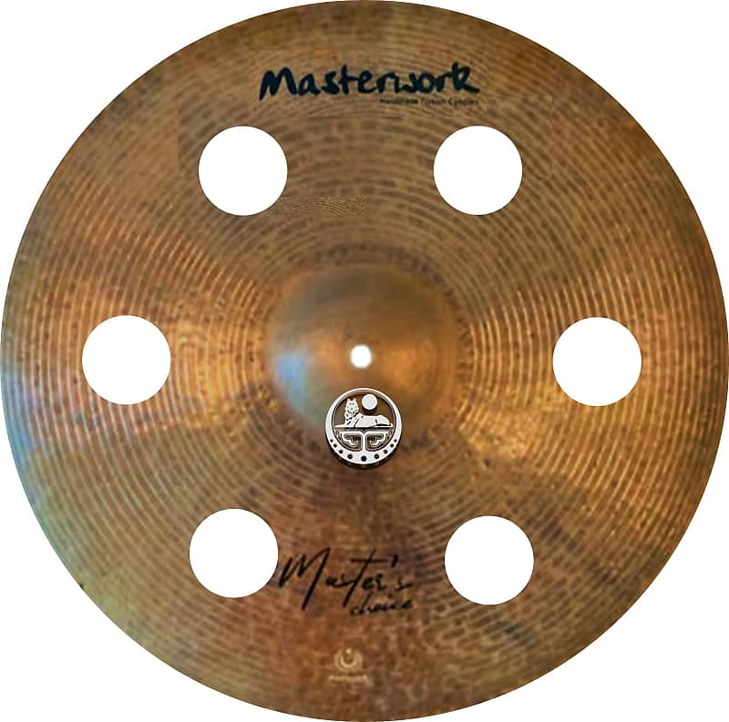 Masterwork Cymbals 19" Master's Choice Fx 6-Hole Crash | Reverb