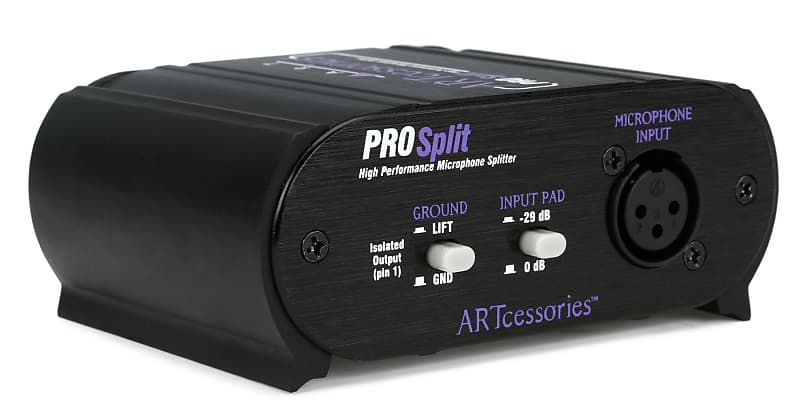 ART ProSplit Microphone Splitter (2-pack) Bundle | Reverb