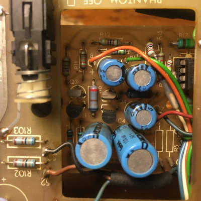 2 Trident 80B input mic/eq modules | Reverb