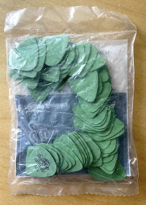 Dunlop 418R.88 Tortex Standard picks (green, Bag of 72) | Reverb