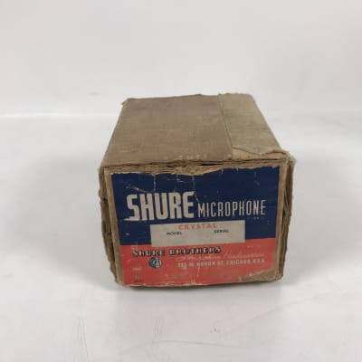 NOS 1930's SHURE 70S Ring Spring Microphone | Reverb