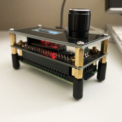 MiniDEXED Shield for Pi ZERO2 = TX816 TX802 or 8 DX7s | Reverb