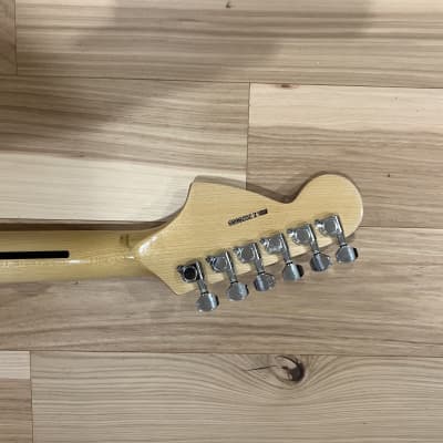 Squier Strat / Partscaster Scalloped neck Stratocaster Black | Reverb